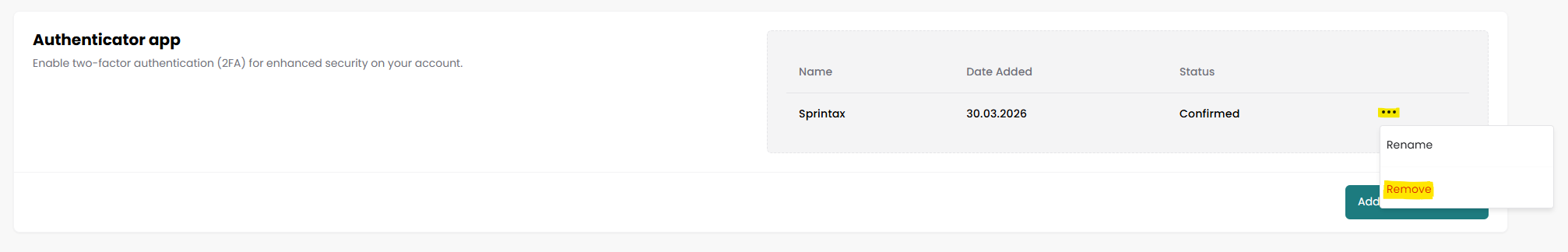 MFA Guide - Sprintax Calculus